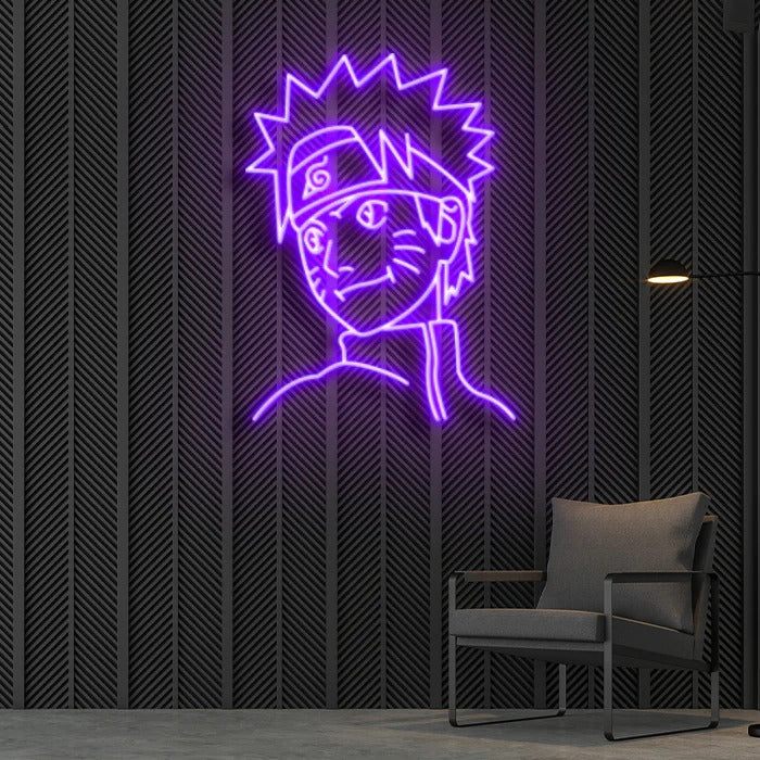 Uumaki Naruto Neon Sign – Senpai Odyssey