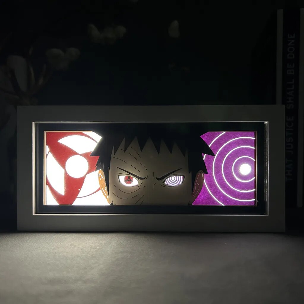 Obito Uchiha Light Box – Senpai Odyssey